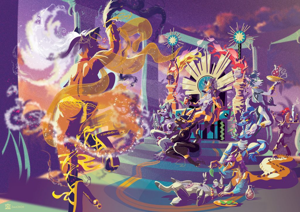 The Genie Throne | Egypt Urnash